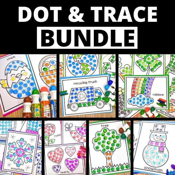 Seasonal Dot Marker Activity BUNDLE – Early Learning Ideas