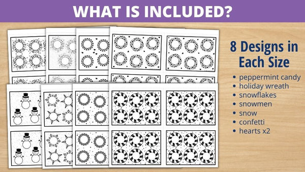 Winter Dot Sticker Fine Motor Task Cards – Early Learning Ideas