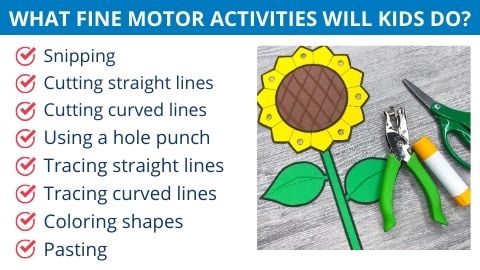 Fall Fine Motor Crafts – Early Learning Ideas