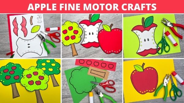 Fall Fine Motor Crafts BUNDLE – Early Learning Ideas