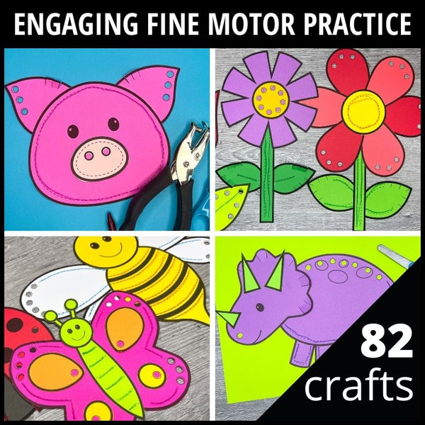 Fine Motor Craft BUNDLE – Early Learning Ideas