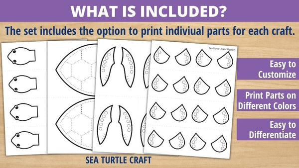 Ocean Animal Crafts & Fine Motor Activities – Early Learning Ideas