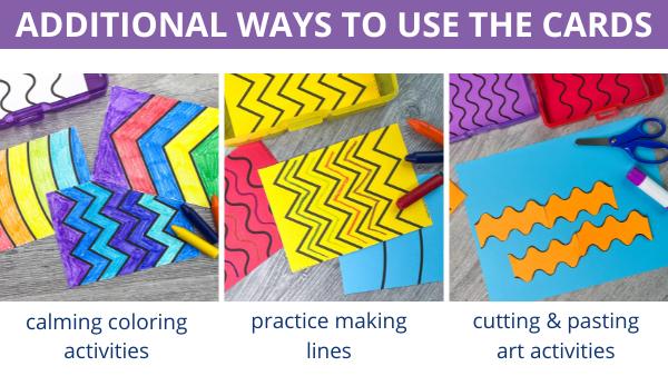 Cutting Practice Task Cards – Early Learning Ideas