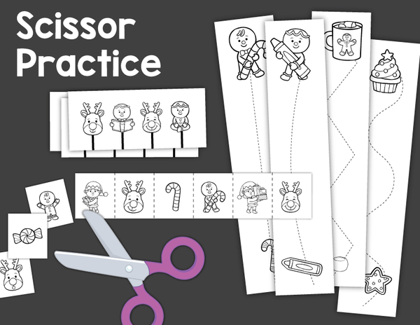 Christmas & Holiday Fine Motor Activity Set – Early Learning Ideas