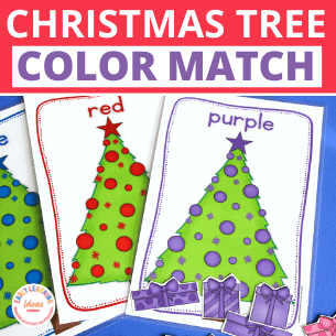 Christmas Activities | Christmas Tree Color Sorting | Color Match Acti ...