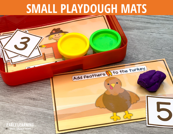 November and Thanksgiving Fine Motor Activities – Early Learning Ideas