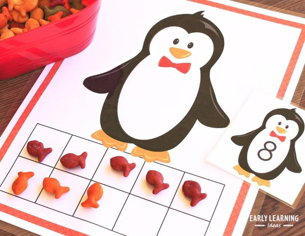 Penguin Math Activities – Early Learning Ideas