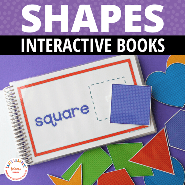 Interactive Shape Matching Book – Early Learning Ideas