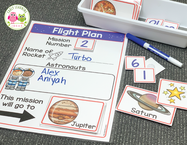 Space Dramatic Play Printables – Early Learning Ideas