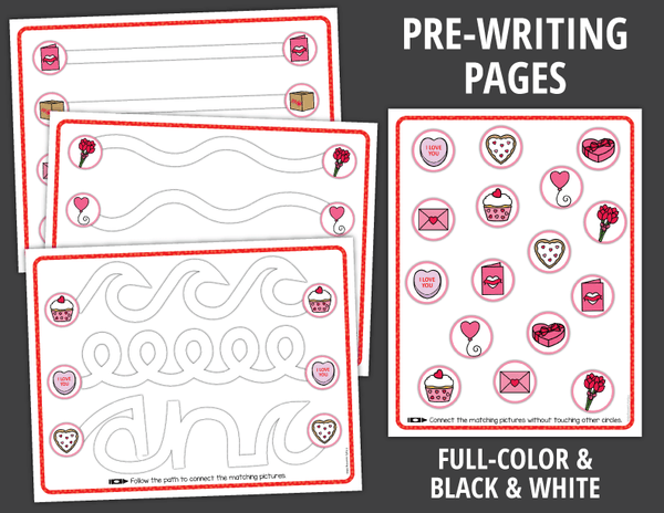 February Fine Motor Activity Set - Valentines Day Fine Motor Activitie ...
