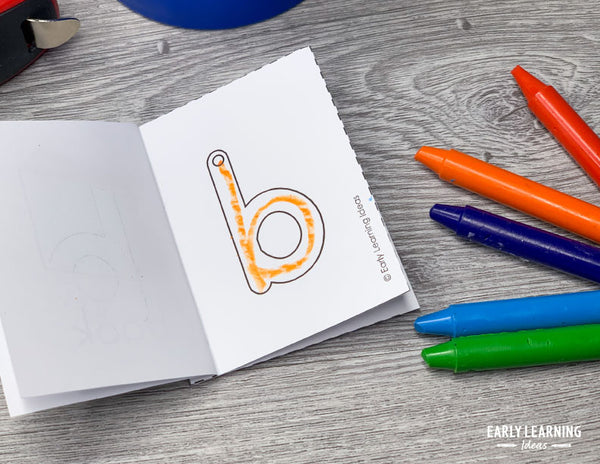 Alphabet Fine Motor Books and Cutting Practice Letter Books – Early ...