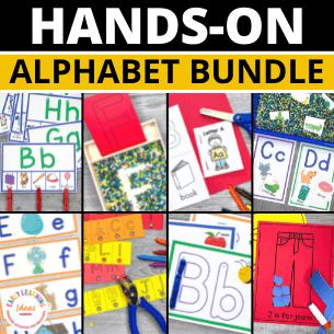 Hands-on Alphabet Activity Bundle – Early Learning Ideas