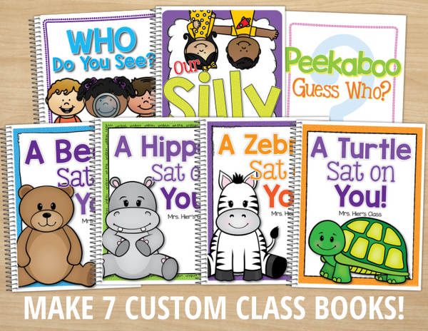 Make Your Own Class Books Bundle – Early Learning Ideas