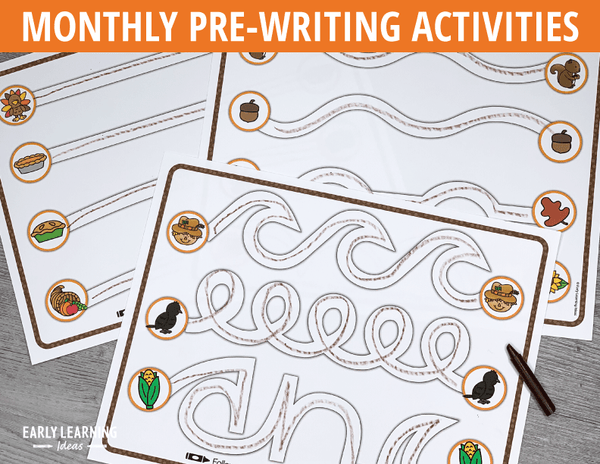 Monthly Fine Motor Activity Bundle – Early Learning Ideas