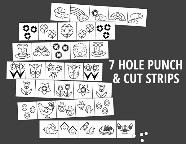 March Fine Motor Activities & St Patrick's Day Fine Motor Crafts ...