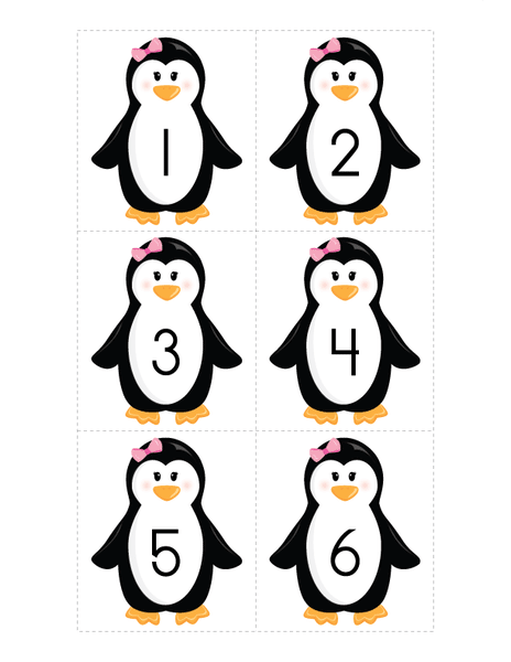 Penguin Math Activities – Early Learning Ideas