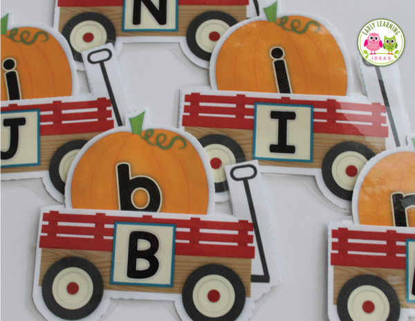 Pumpkin Alphabet & Beginning Sound Activity – Early Learning Ideas