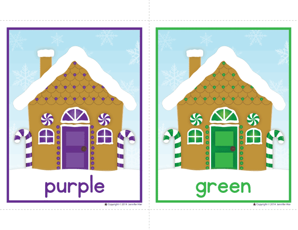 Gingerbread Color & Size Sorting Activity – Early Learning Ideas