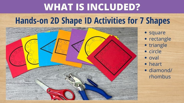 Shape Cutting, Hole Punching, and Tracing Activity – Early Learning Ideas