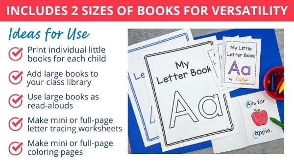 Alphabet Books – Early Learning Ideas