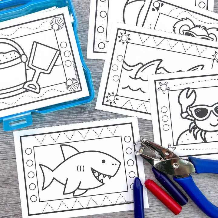 Hole Punch Activities – Early Learning Ideas