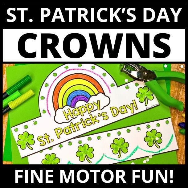 St. Patrick's Day Crown & Headband – Early Learning Ideas