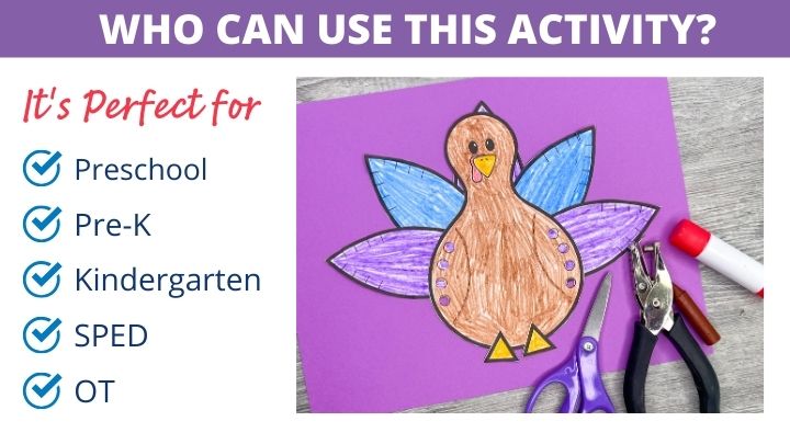 Thanksgiving Fine Motor Crafts – Early Learning Ideas