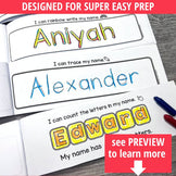 Editable Name Books – Early Learning Ideas