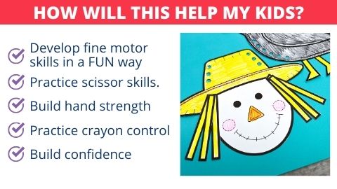 Fall Fine Motor Crafts – Early Learning Ideas