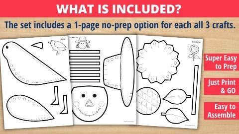 Fall Fine Motor Crafts – Early Learning Ideas