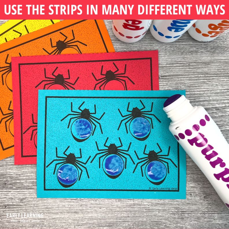 Fall Dot Sticker Fine Motor Task Cards – Early Learning Ideas