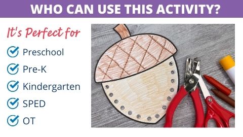 Fall Tree Fine Motor Crafts – Early Learning Ideas