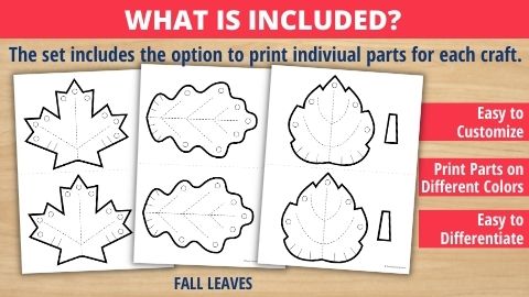 Fall Tree Fine Motor Crafts – Early Learning Ideas