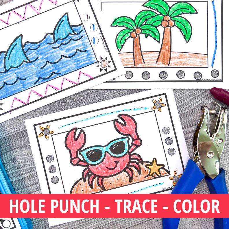 Hole Punch Task Cards - BUNDLE – Early Learning Ideas
