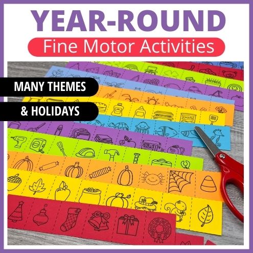 Fine Motor Skills Activities Bundle – Early Learning Ideas