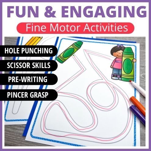 Fine Motor Skills Activities Bundle – Early Learning Ideas