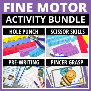 Fine Motor Skills Activities Bundle – Early Learning Ideas