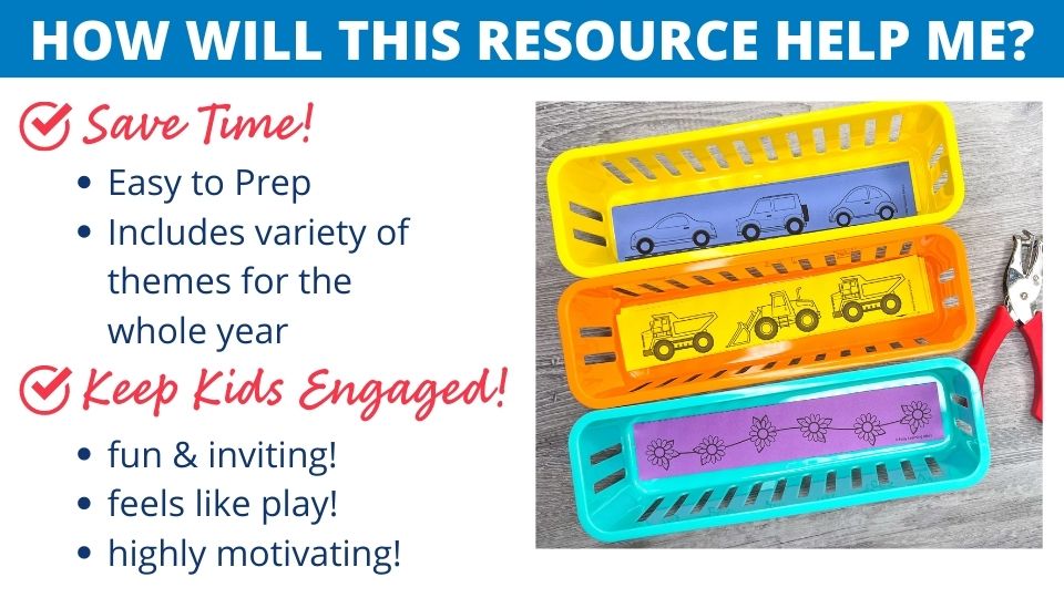 Fine Motor Activities - Hole Punch Activities – Early Learning Ideas