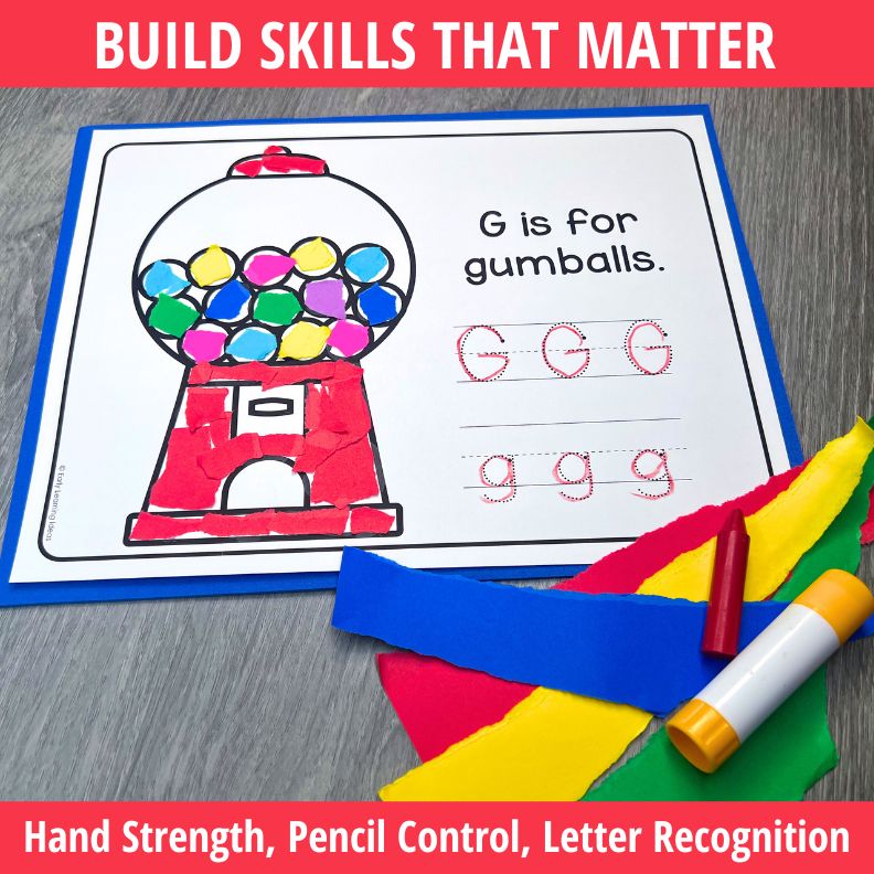 Letter G Craft Activities – Early Learning Ideas
