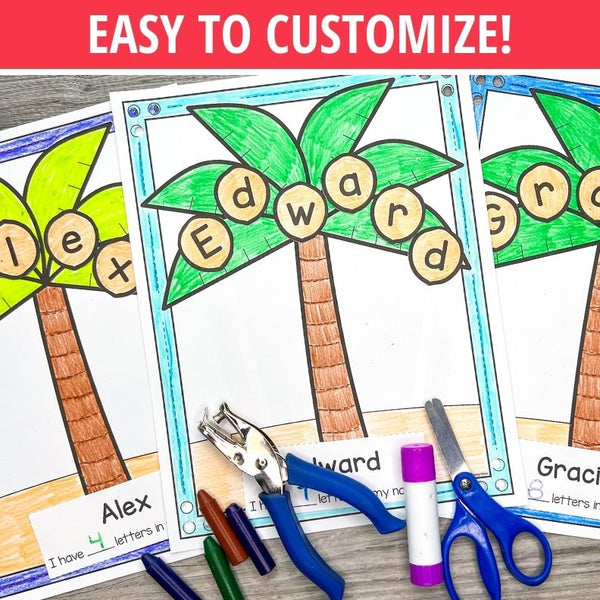 Name Craft BUNDLE – Early Learning Ideas