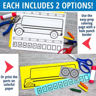 Name Craft BUNDLE – Early Learning Ideas