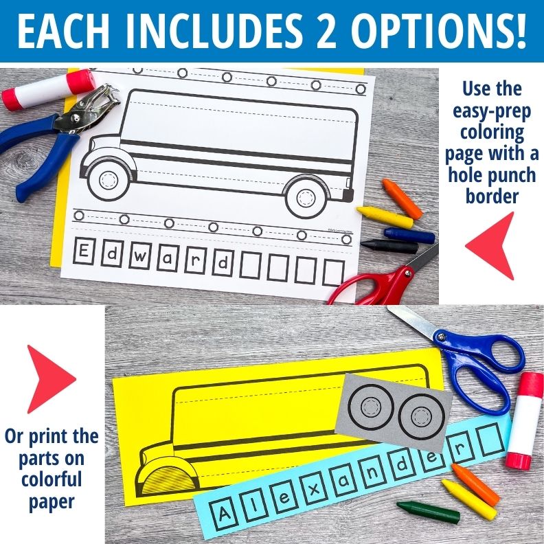 Name Craft BUNDLE – Early Learning Ideas