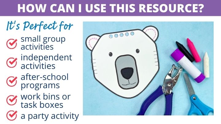 Penguin and Polar Bear Craft – Early Learning Ideas