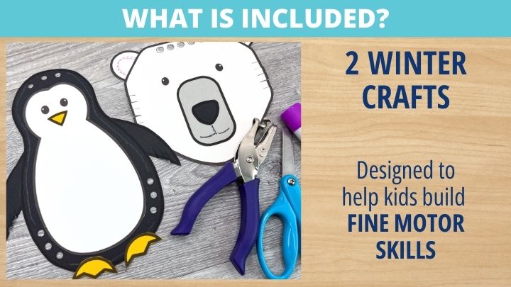 Penguin and Polar Bear Craft – Early Learning Ideas