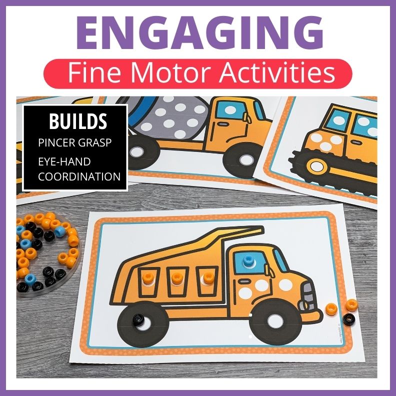 Fine Motor Activities - Bead Placement Mats for the Whole Year – Early ...