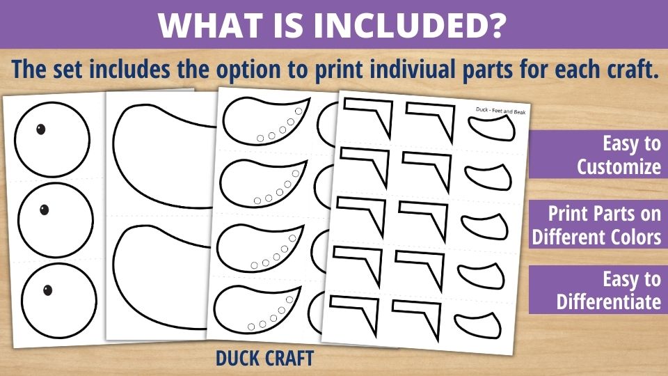 Pond Animals Fine Motor Craft Activities – Early Learning Ideas