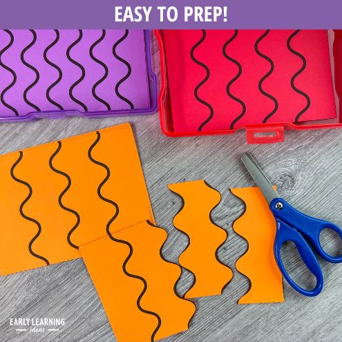 Cutting Practice Task Cards – Early Learning Ideas