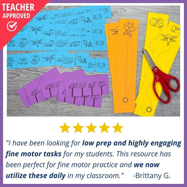 Scissor Skills Practice for the Whole Year – Early Learning Ideas