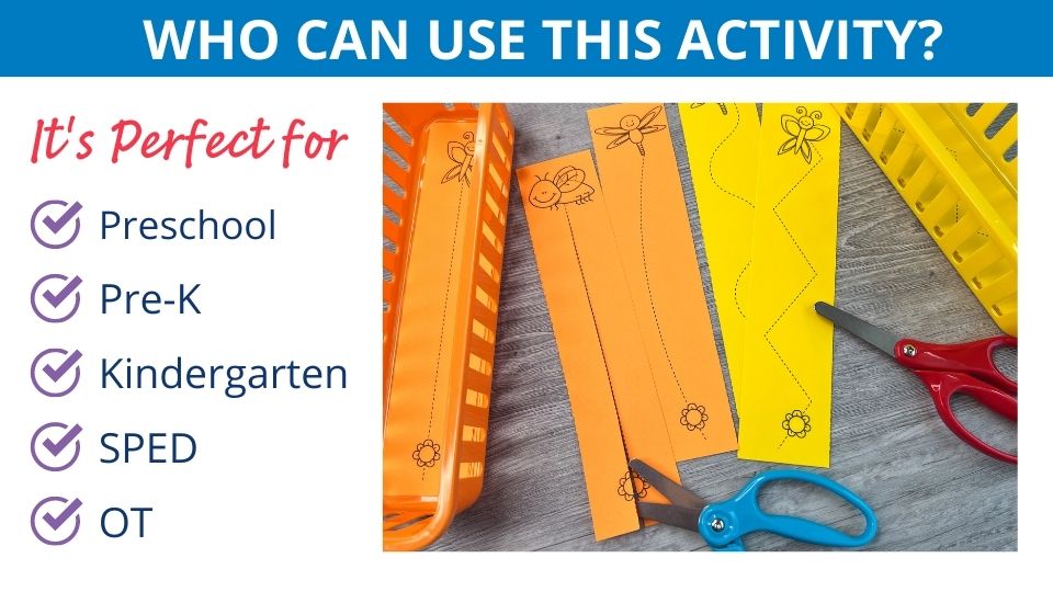 Scissor Skills Practice for the Whole Year – Early Learning Ideas