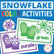 Snowflake Color Sorting Activity – Early Learning Ideas